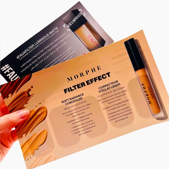 Sephora | Makeup | 5 For 25huda Faux Filter Matte Morphe Filter Effect ...